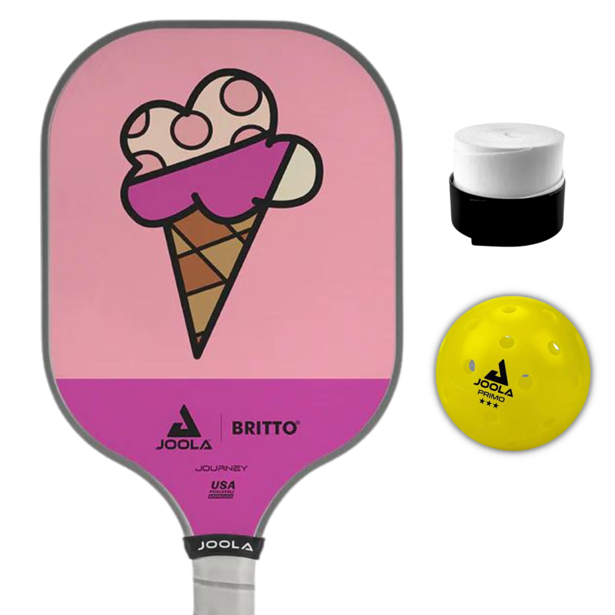 Raquete de Pickleball Joola Romero Britto Ice Cream Limitada – Esporte Land